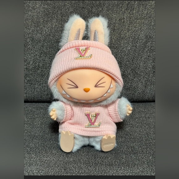 Accessories | Designer L Pink Knit Set For Labubu Labubu Not Included ...